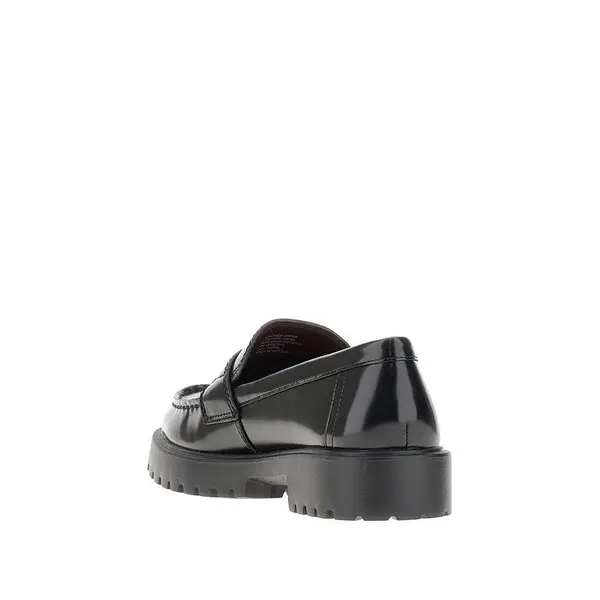 Tory Burch Spazzolato Leather Loafers With Lug Sole