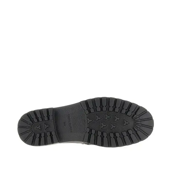Tory Burch Spazzolato Leather Loafers With Lug Sole