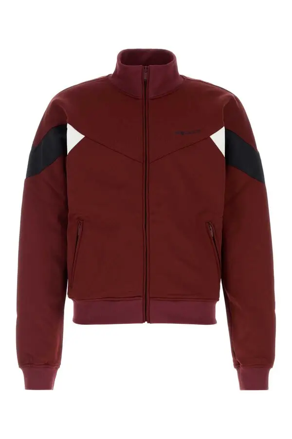 Alexander McQueen Burgundy Polyester Blend Sweatshirt - Red