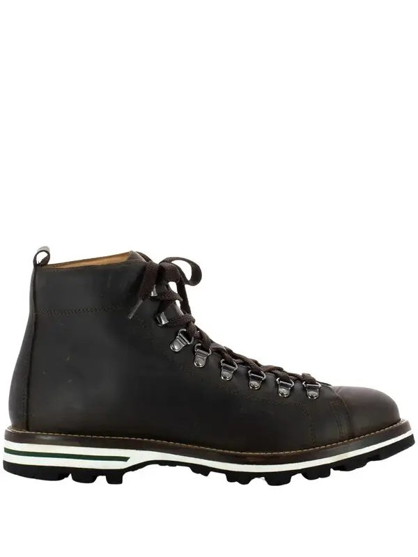 MONPIZ Falcade Pedula Leather Lace-up Boots