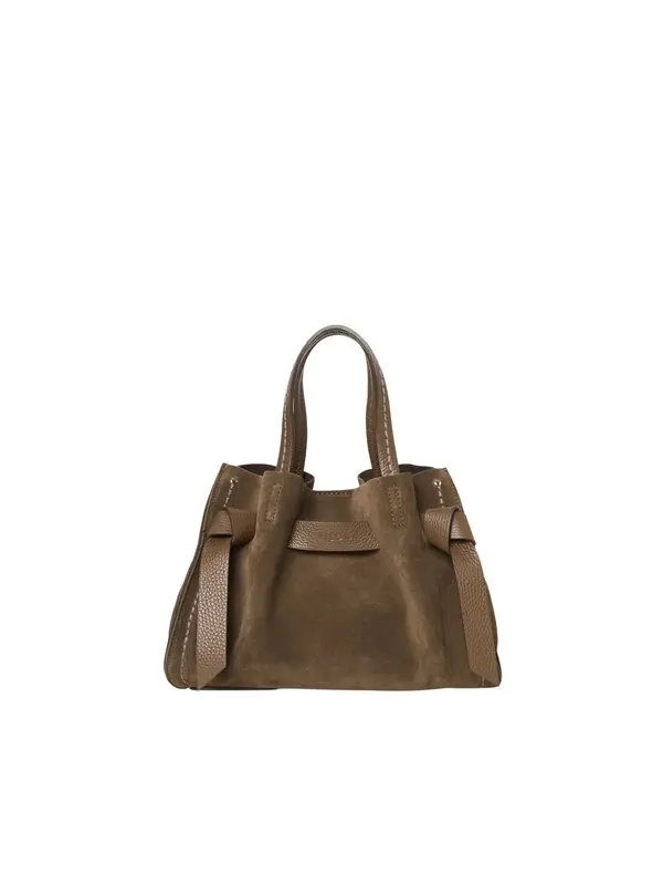VISONA` Suede Bag