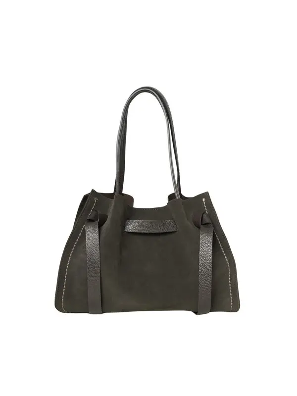 VISONA` Shoulder Bag Suede