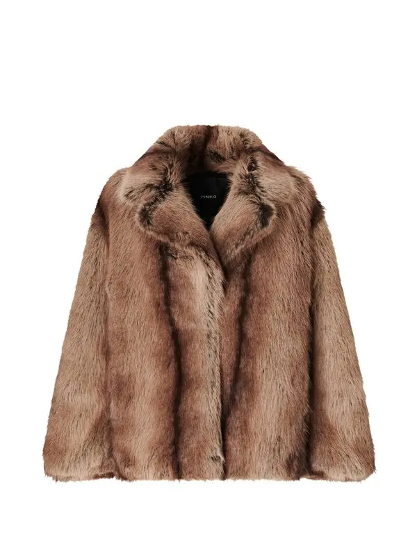 Pinko Caladenia Caban Aspen Coat - Beige