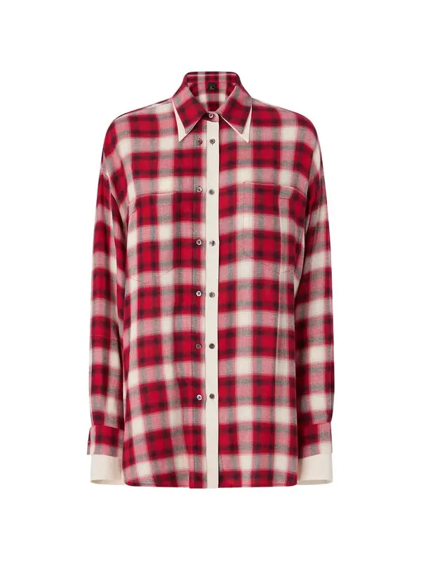 Pinko Clivia Tinto Filo Check Shirt