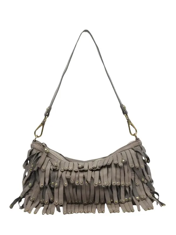 CAMPOMAGGI Fringed Bag Natalia - Gray