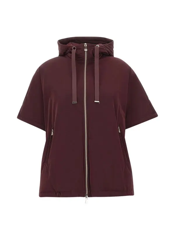 ELENA MIRO` Hooded Full Zip Sweatshirt