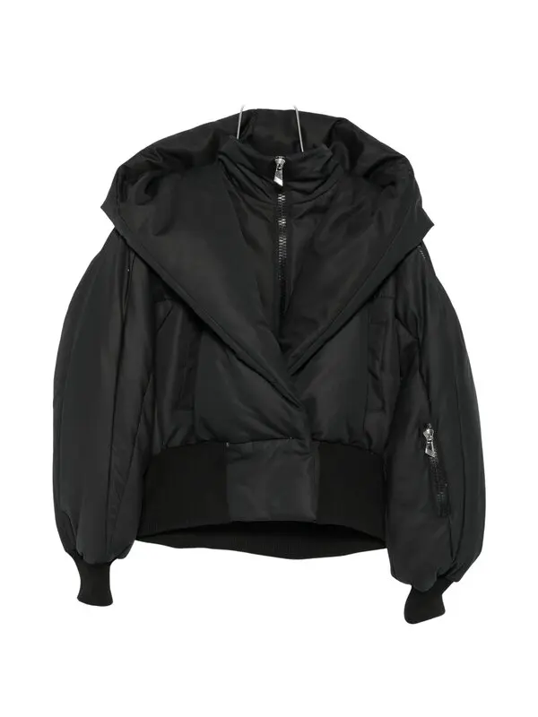 Attico Hooded Bomber Jacket