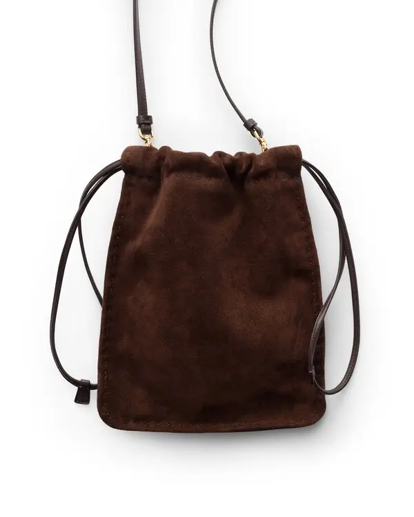 Prada Suede Smartphone Pouch