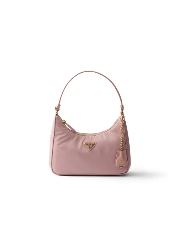 Prada Re-edition 2005 Re-nylon And Saffiano Mini Bag - Pink