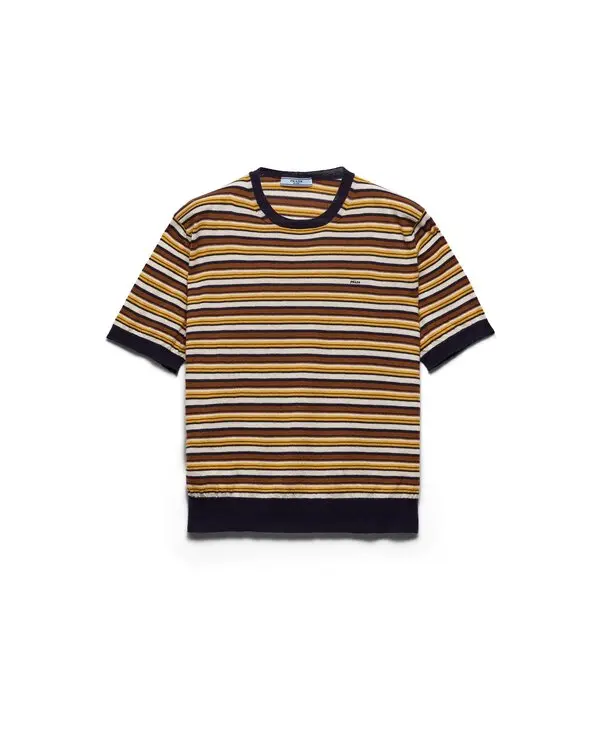 Prada Striped Cashmere Sweater
