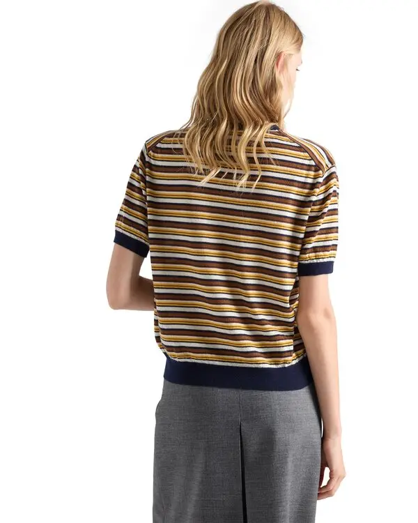 Prada Striped Cashmere Sweater