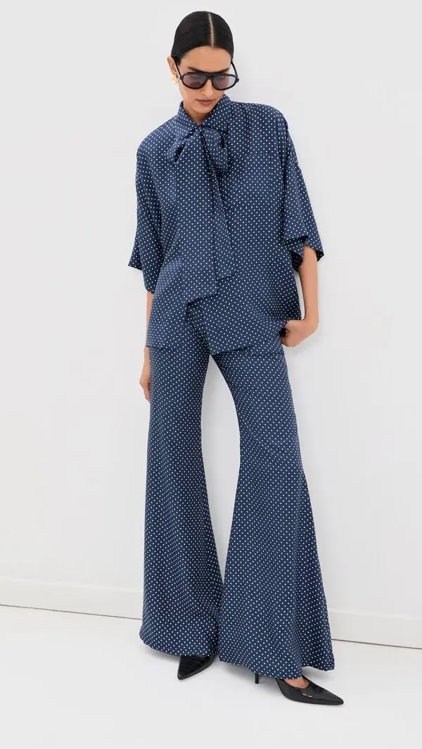 Françoise Zaoua Pants - Marine