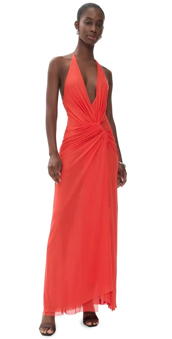 Bec & Bridge Xanthi Maxi Dress - Flame