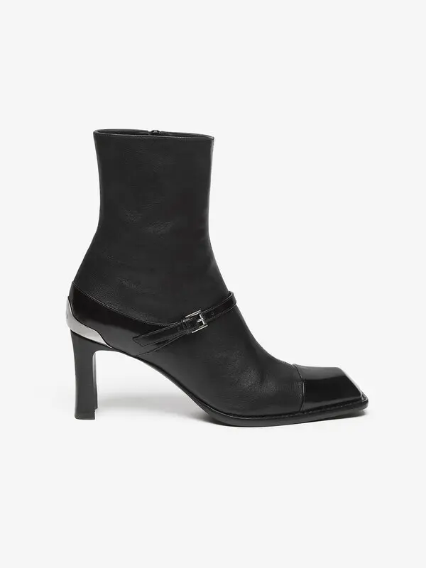 Alexander McQueen Niko Ankle Boot - Black