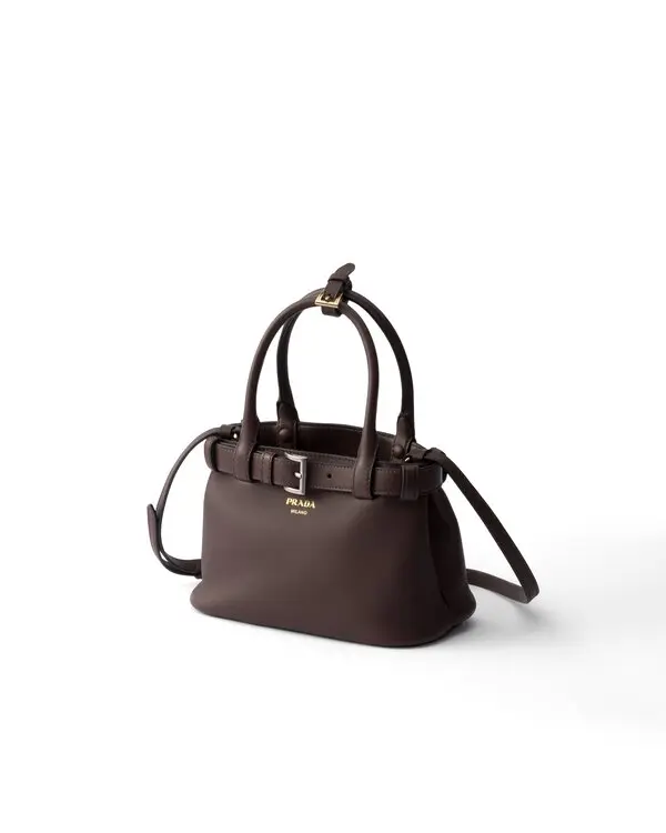 Prada Small Leather Buckle Bag