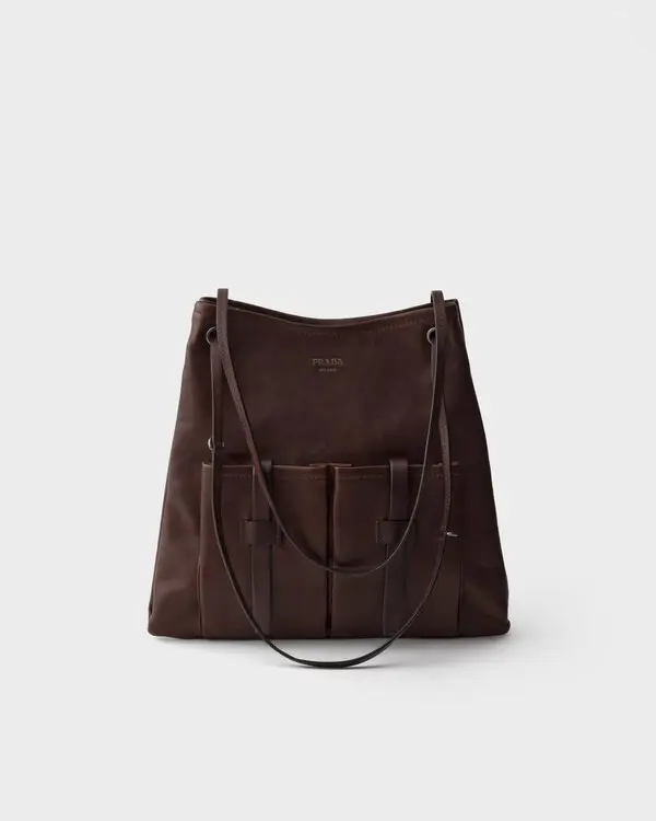 Prada Route Large Leather Bag