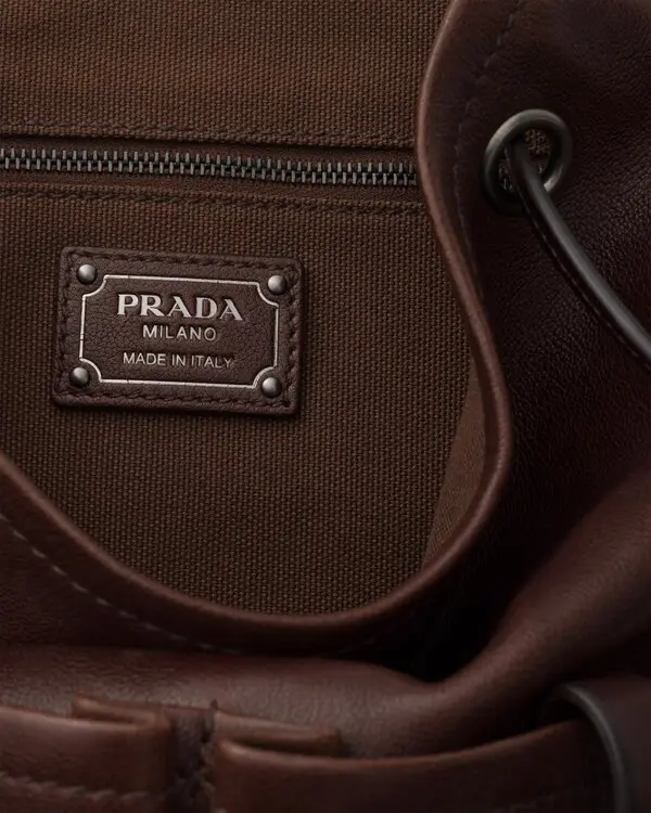 Prada Route Large Leather Bag