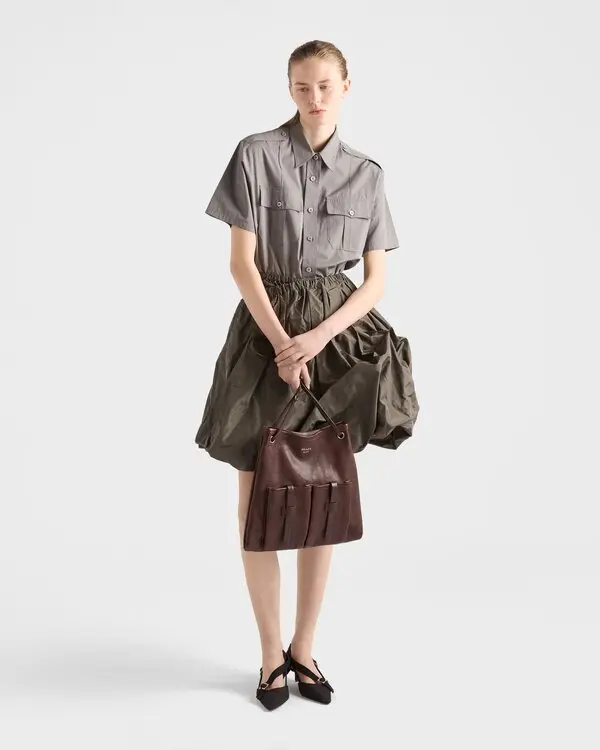 Prada Route Large Leather Bag