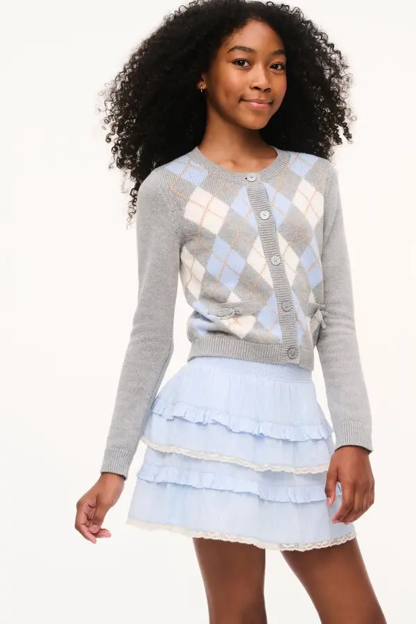 LoveShackFancy Billie Mini Skirt