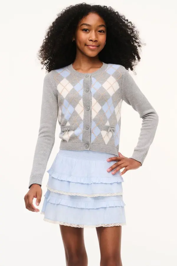 LoveShackFancy Billie Mini Skirt