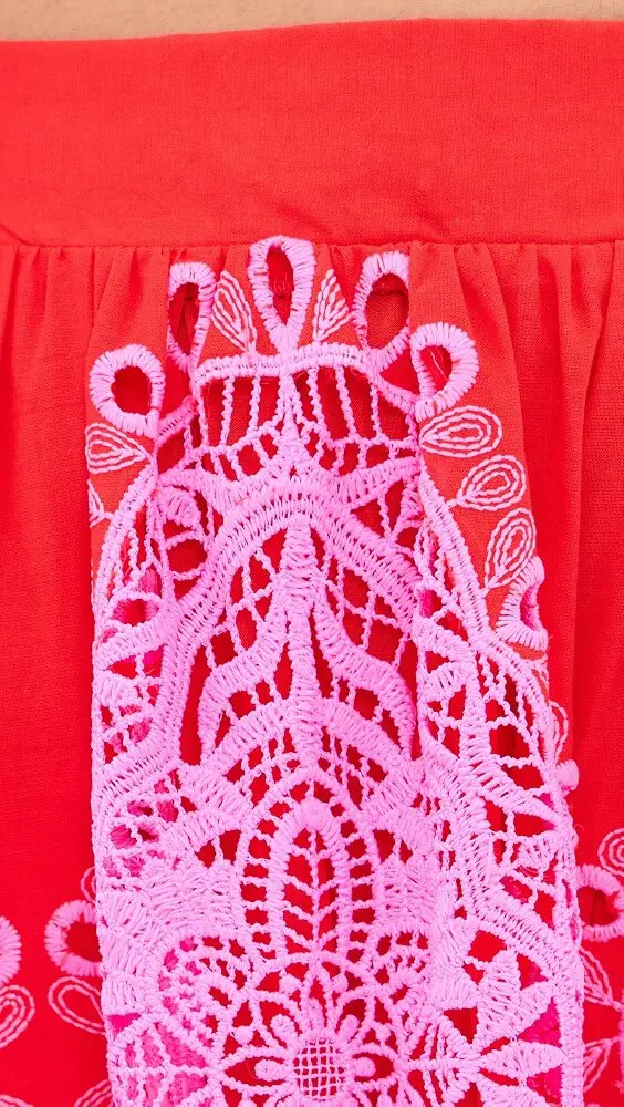 Borgo De Nor Rhea Lace Skirt