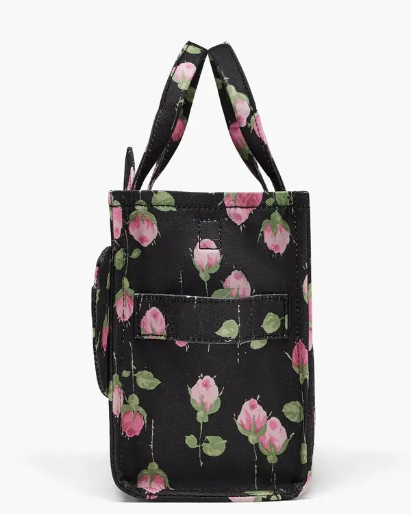 Marc Jacobs Tote Bag In Vintage Floral Canvas With Oversized Bow