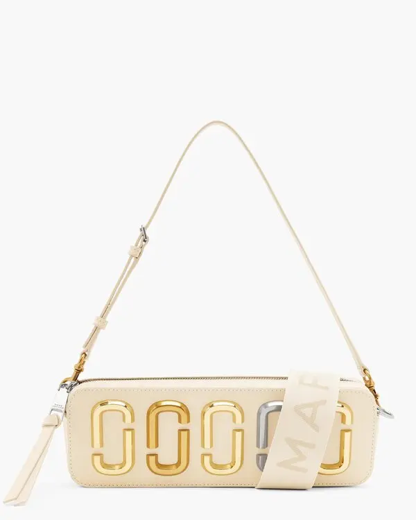 Marc Jacobs Snapshot E/w Shoulder Bag - Cloud White Multi