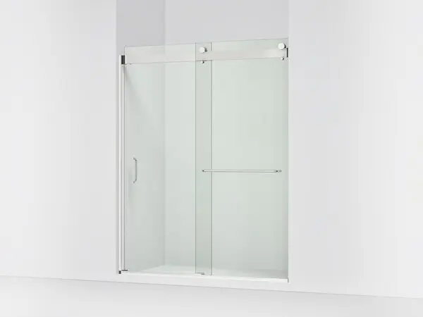 KOHLER Stoneridge 60"-66" W X 80-1/4" H Bypass Shower Door With 3/8"-thick Crystal Clear Glass - One-color