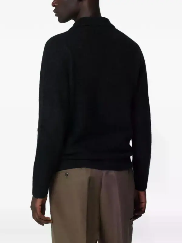 ROBERTO COLLINA Long-sleeve Polo Shirt
