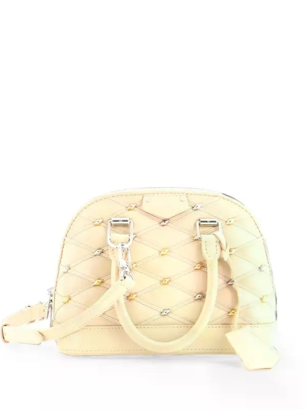 LOUIS VUITTON Alma Handbag Studded Malletage Leather Bb Shoulder Bag