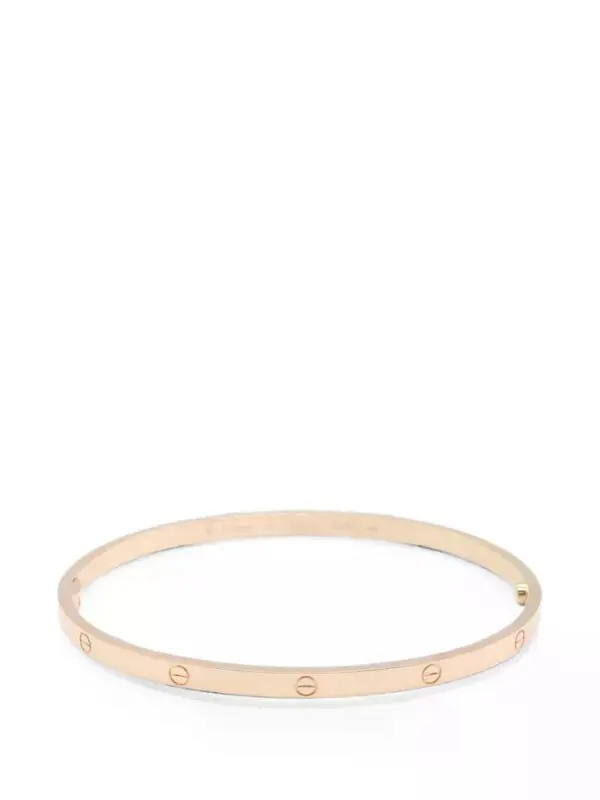 Cartier 2010s Love Breath Sm Screw-motif Bracelet - Pink