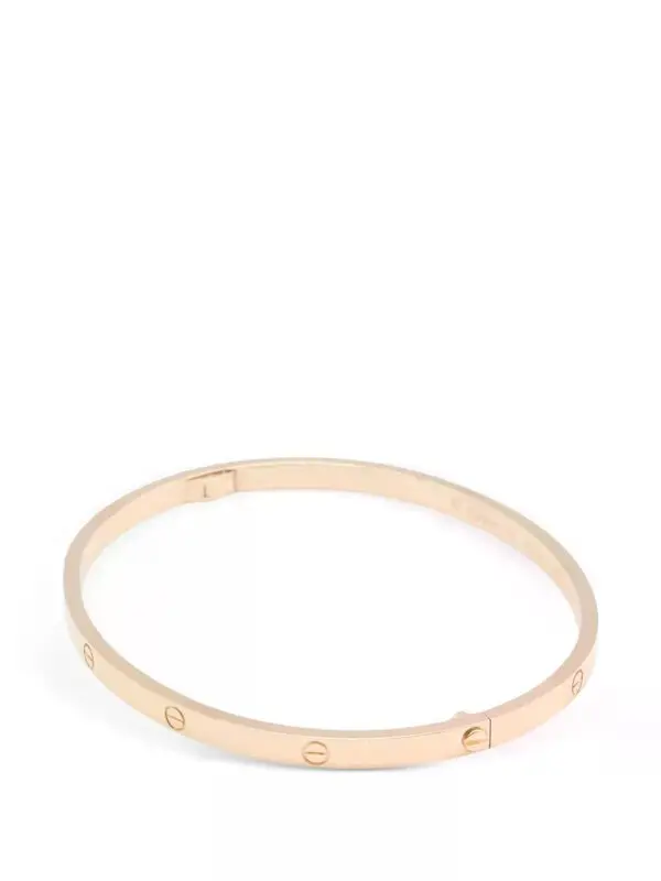 Cartier 18k Rose Gold Screw Motif Love Bracelet