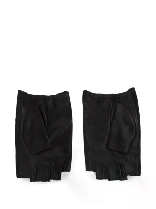 Karl Lagerfeld Ikon Rhinestone Fingerless Gloves