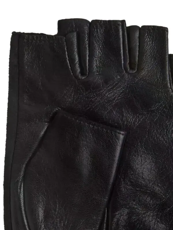 Karl Lagerfeld Ikon Rhinestone Fingerless Gloves