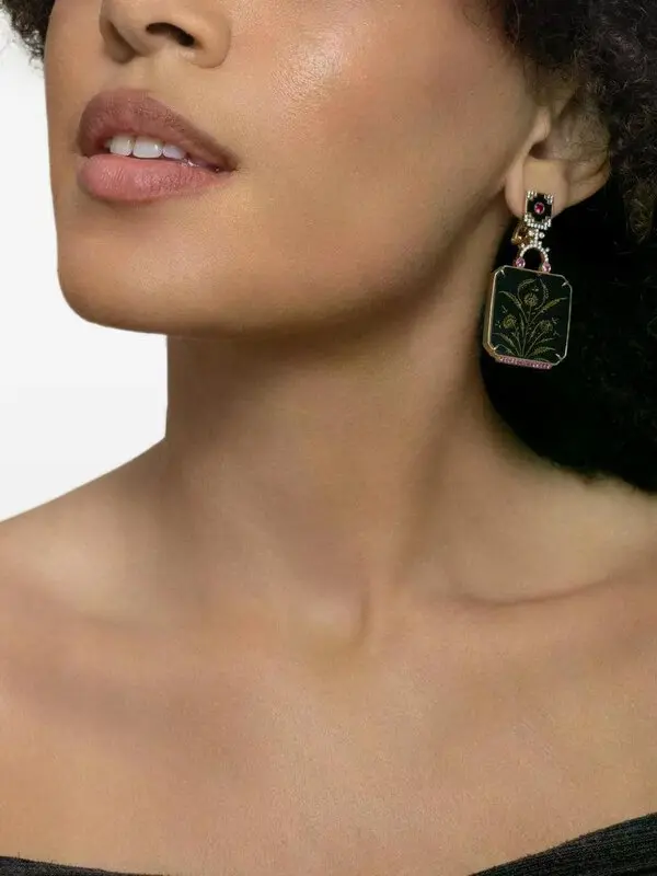 SILVIA FURMANOVICH Embellished Ruby Earrings