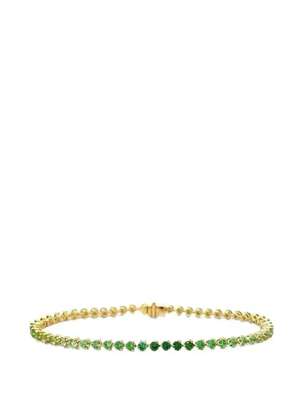 LISA NIK Tsavorite Graduated Bracelet