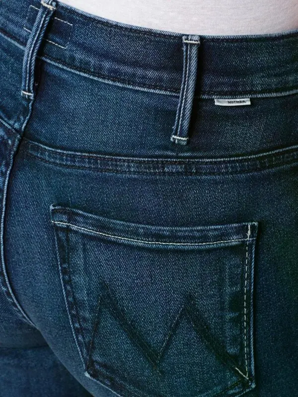 MOTHER The Hustler Roller Sneak Jeans
