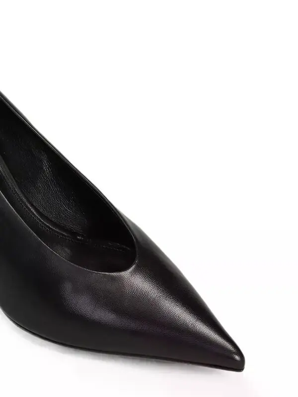 THE SELLER Pointed-toe Leather Pumps