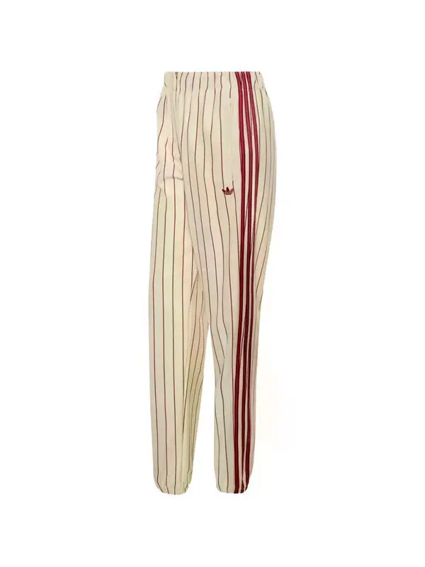 Adidas Cream Pinstripe Track Pants