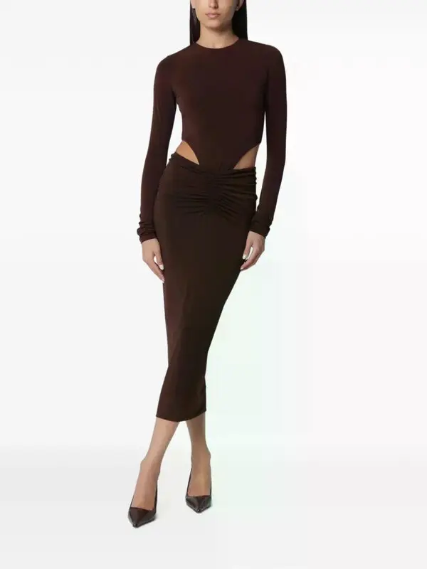 Andamane Heloise Cut-out Midi Dress