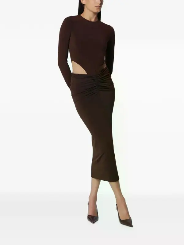Andamane Heloise Cut-out Midi Dress