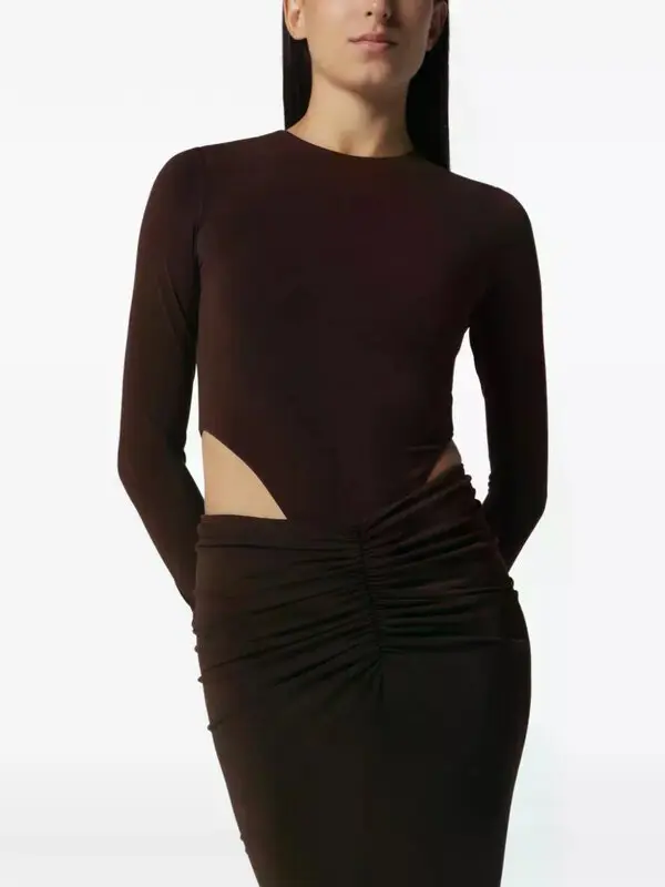 Andamane Heloise Cut-out Midi Dress