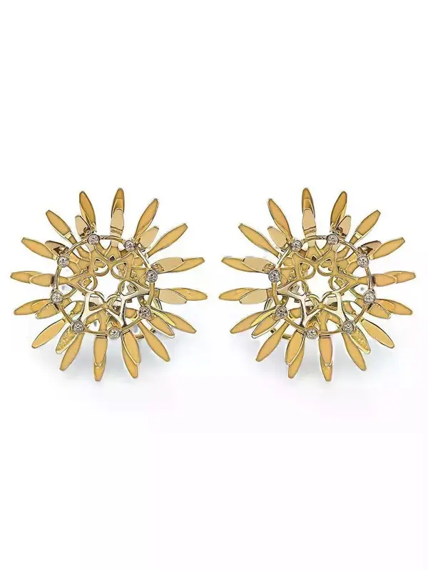 CAROL KAUFFMANN Mandala Diamond Earrings