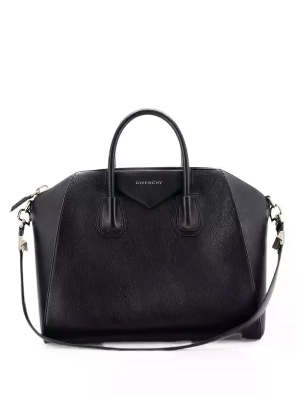 Givenchy Antigona Bag Leather Medium Satchel - Black