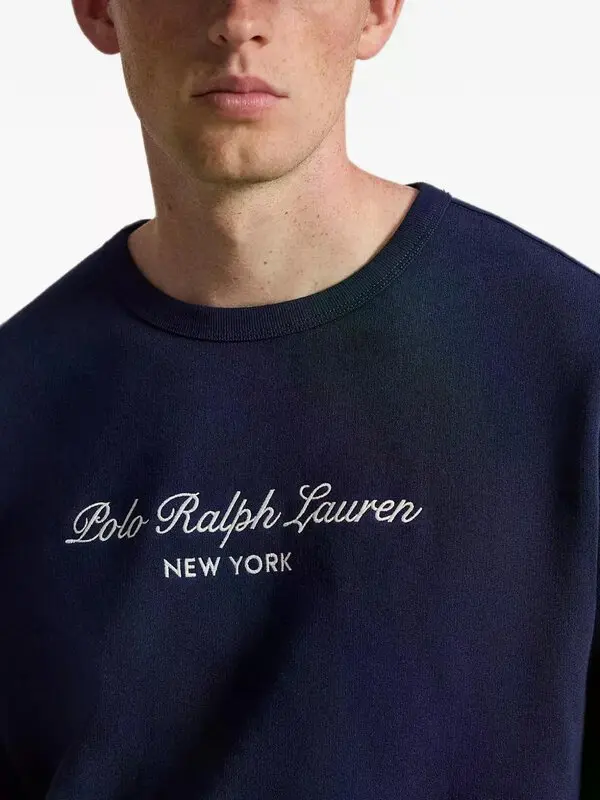 Polo Ralph Lauren Logo-embroidered Crew-neck Sweatshirt