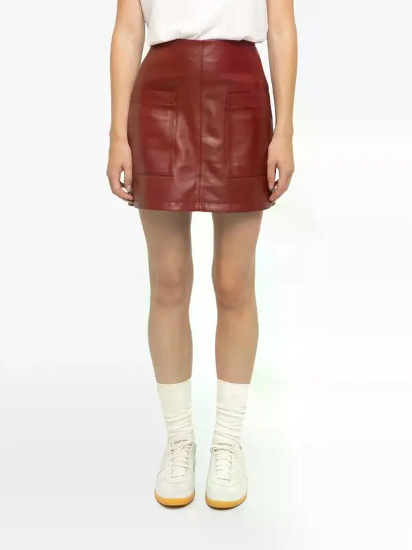 Zadig&Voltaire Jaime Leather Skirt