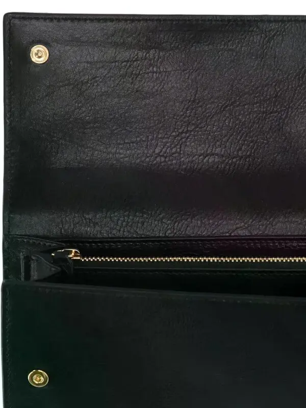 GIANNI CUCCUINI Logo-plaque Foldover Wallet