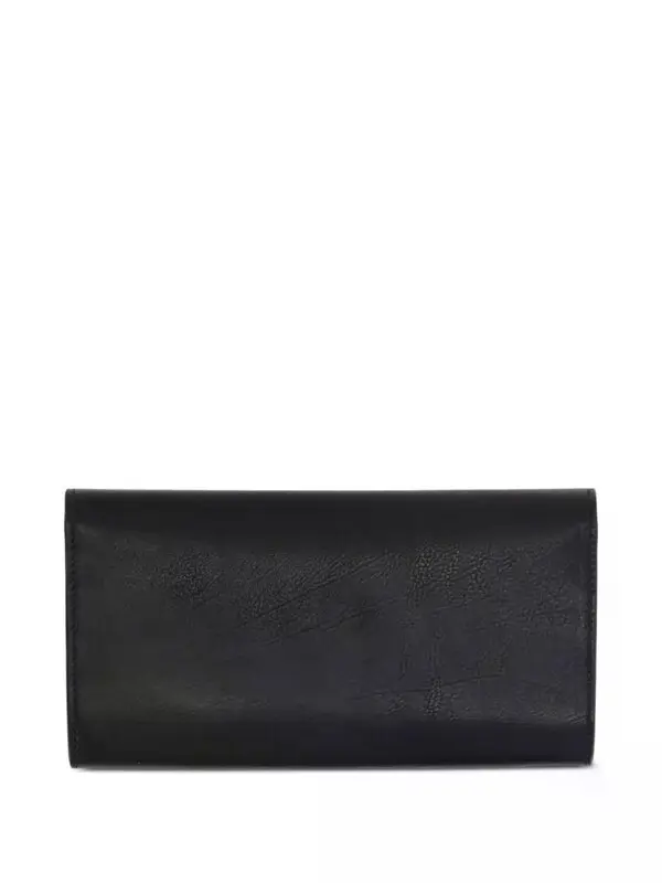 GIANNI CUCCUINI Logo-plaque Foldover Wallet