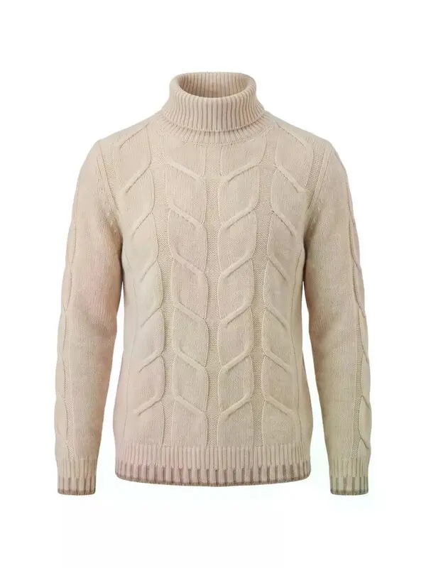 Altea Cable-knit Roll-neck Sweater