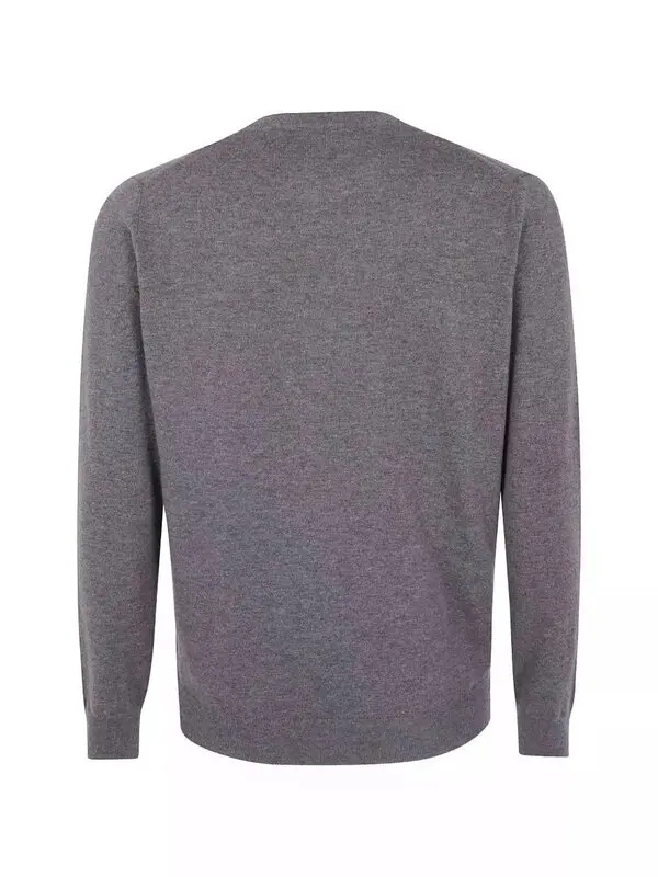 BARBA NAPOLI Wool Crew-neck Sweater